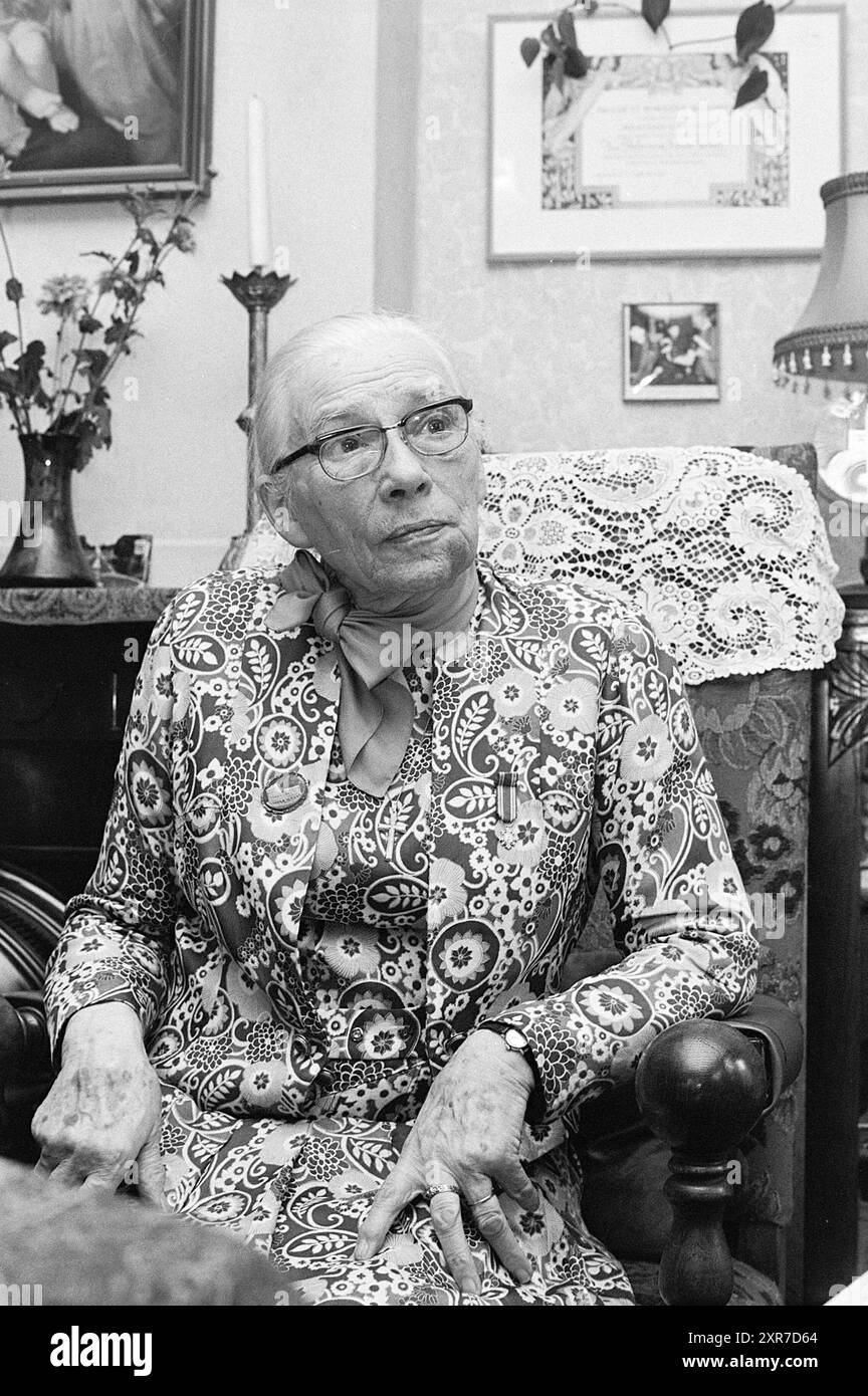 Portrait Mrs. Jansen, Portraits, 20-09-1973, Whizgle Dutch News ...