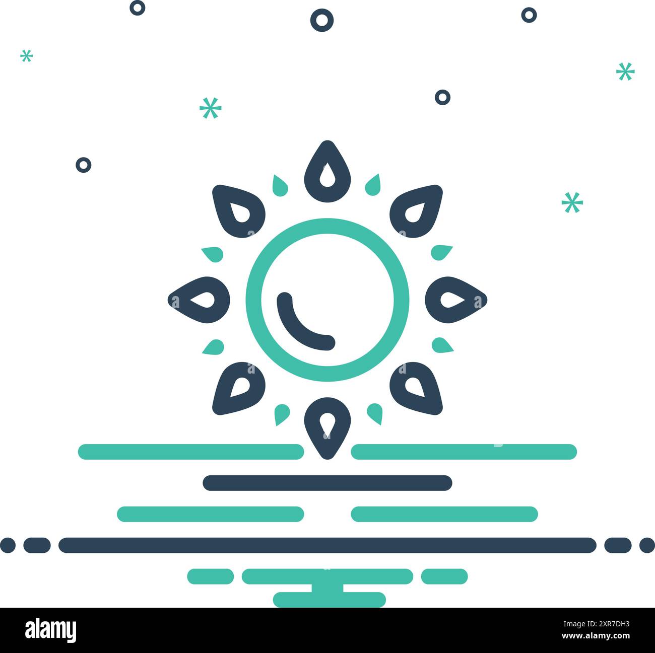 Icon for sunrise, daybreak Stock Vector Image & Art - Alamy