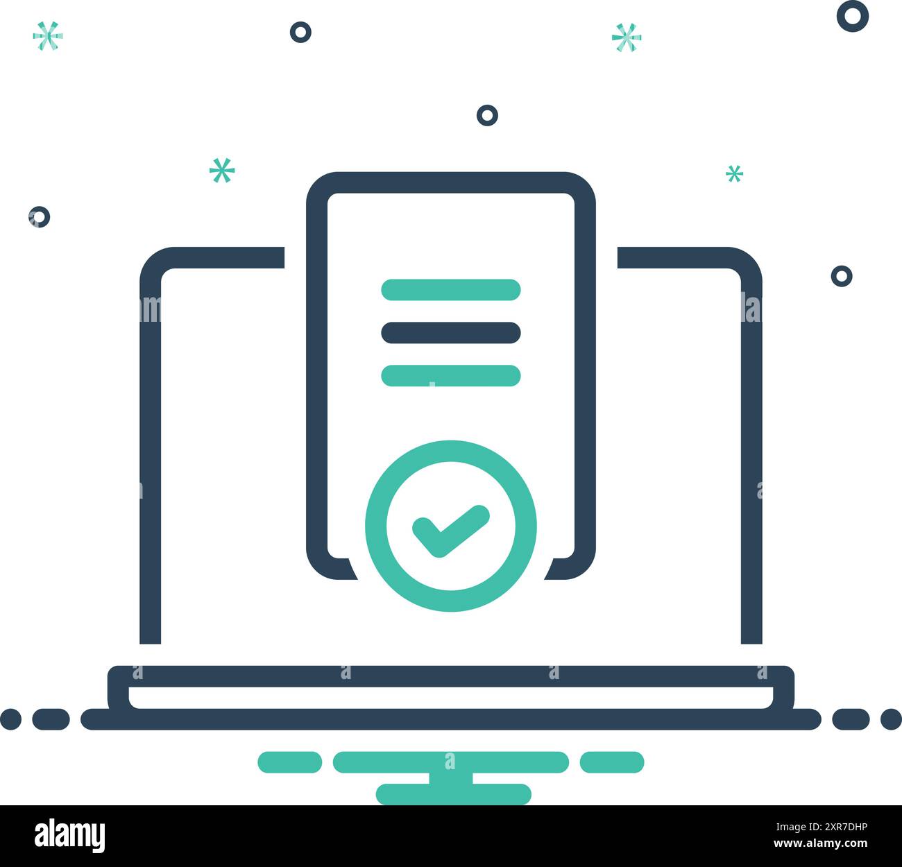 Icon for checkout, check Stock Vector Image & Art - Alamy