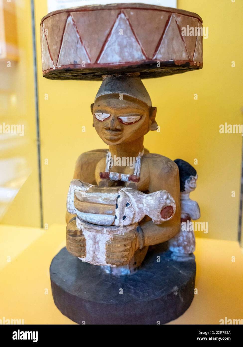 Yoruba culture altar, Nigeria, 19th century, wood and pigments ...