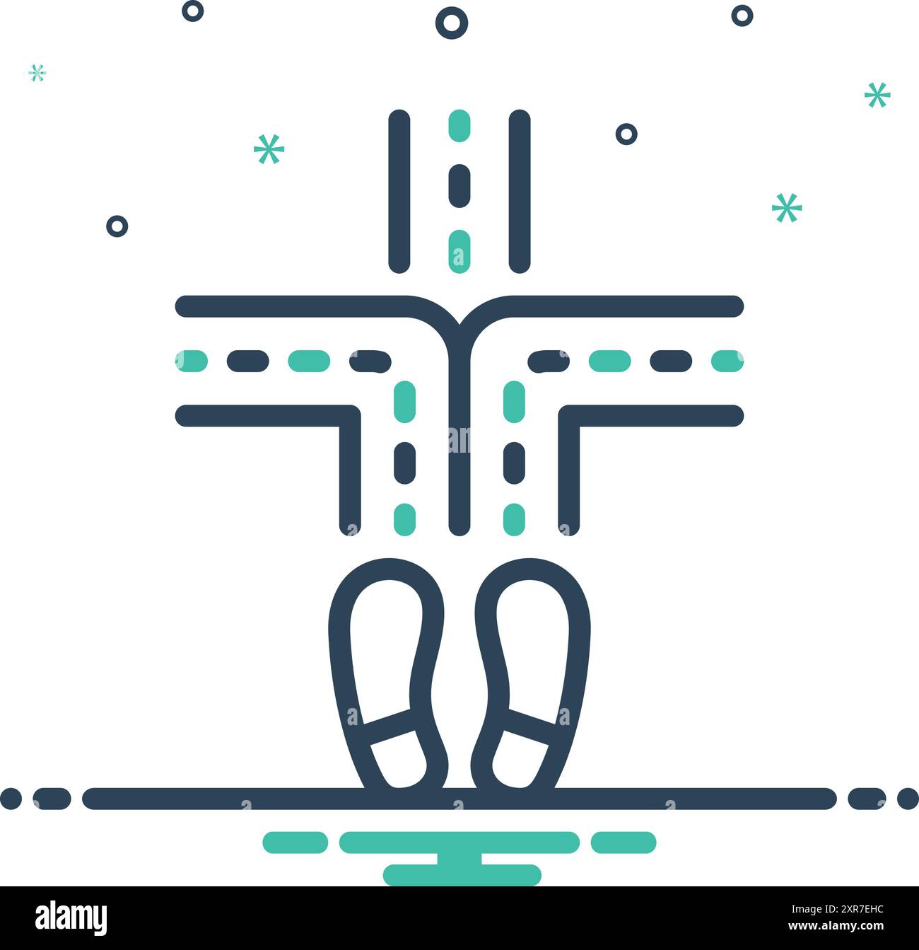 Icon for directions, intersection Stock Vector Image & Art - Alamy