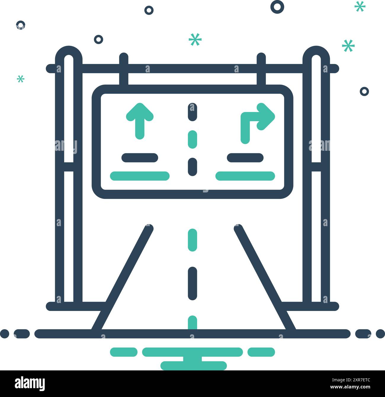 Icon for signpost, direction Stock Vector Image & Art - Alamy