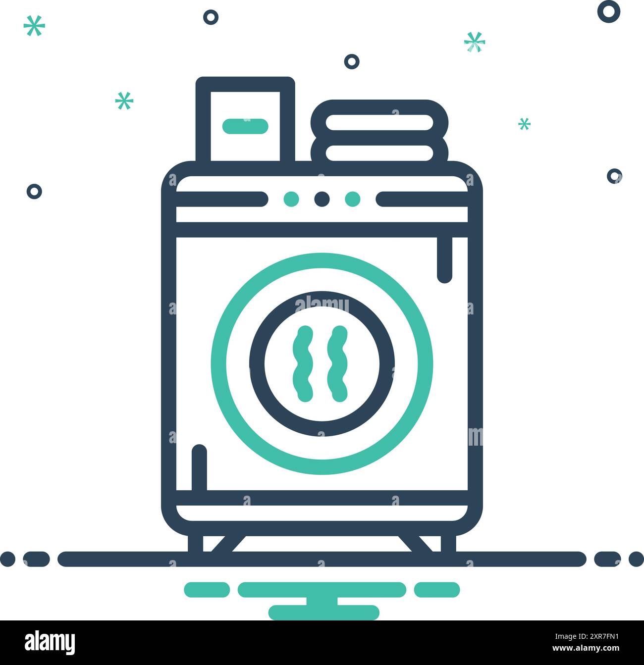 Clothes dryer vector vectors hi-res stock photography and images - Alamy