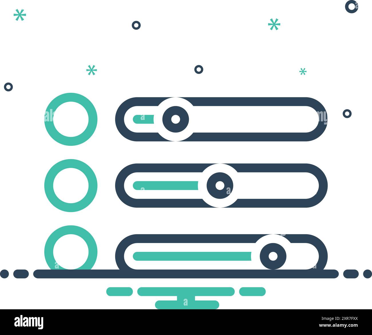 Icon poll result Cut Out Stock Images & Pictures - Alamy