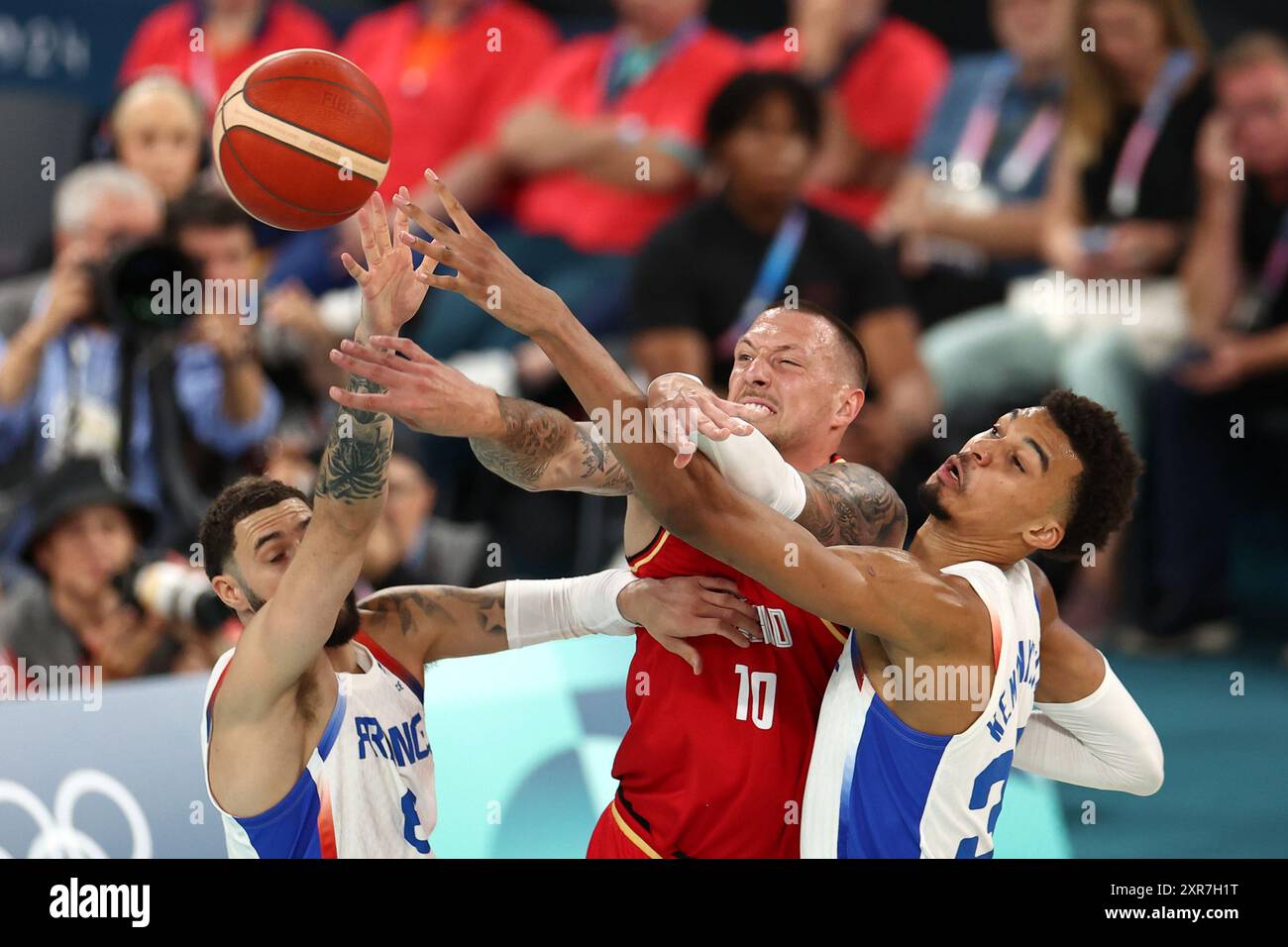 Paris, France. 09th Aug, 2024. Julien Mattia/Le Pictorium - Basketball ...