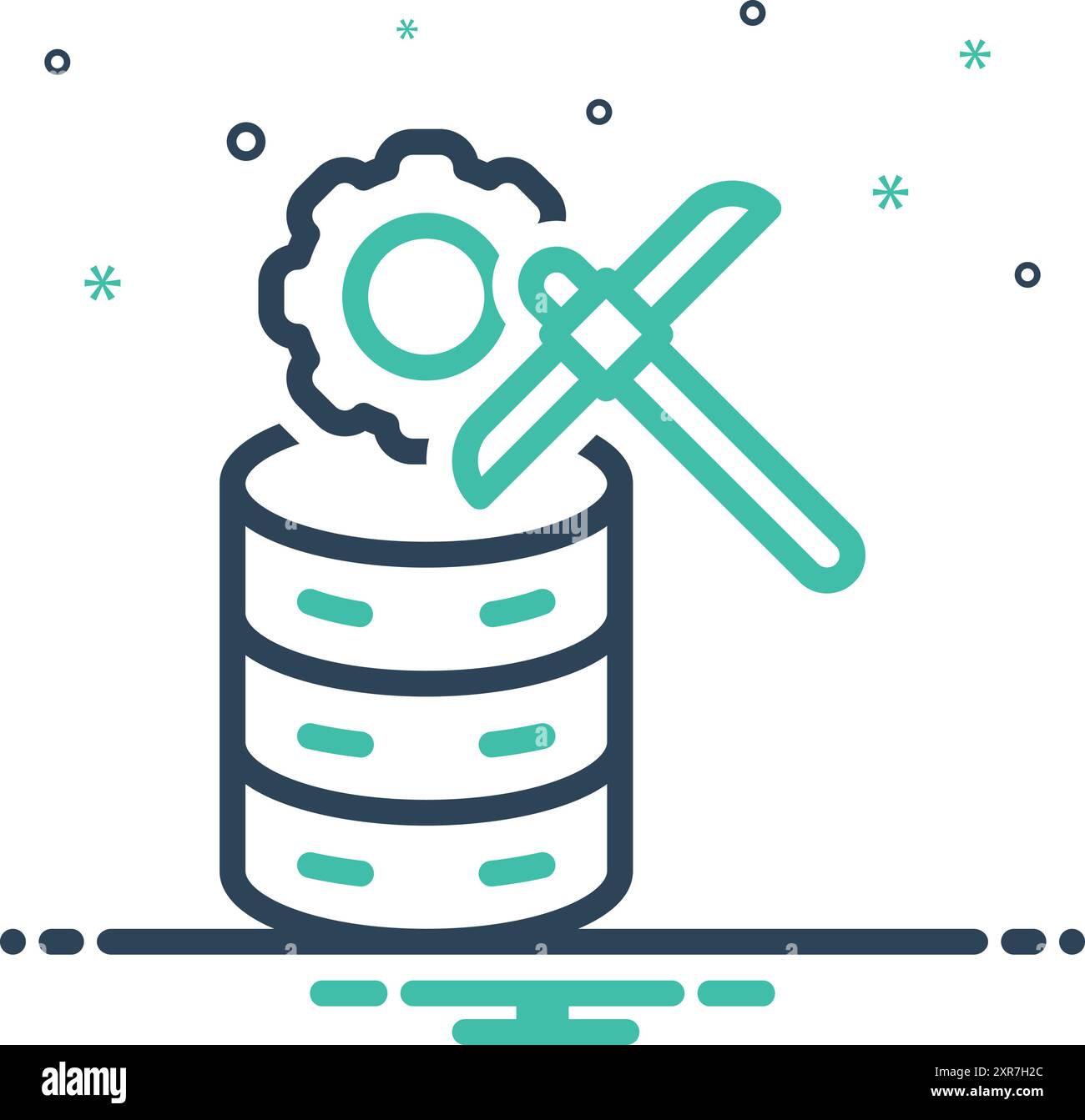 Icon for data mining, data Stock Vector Image & Art - Alamy