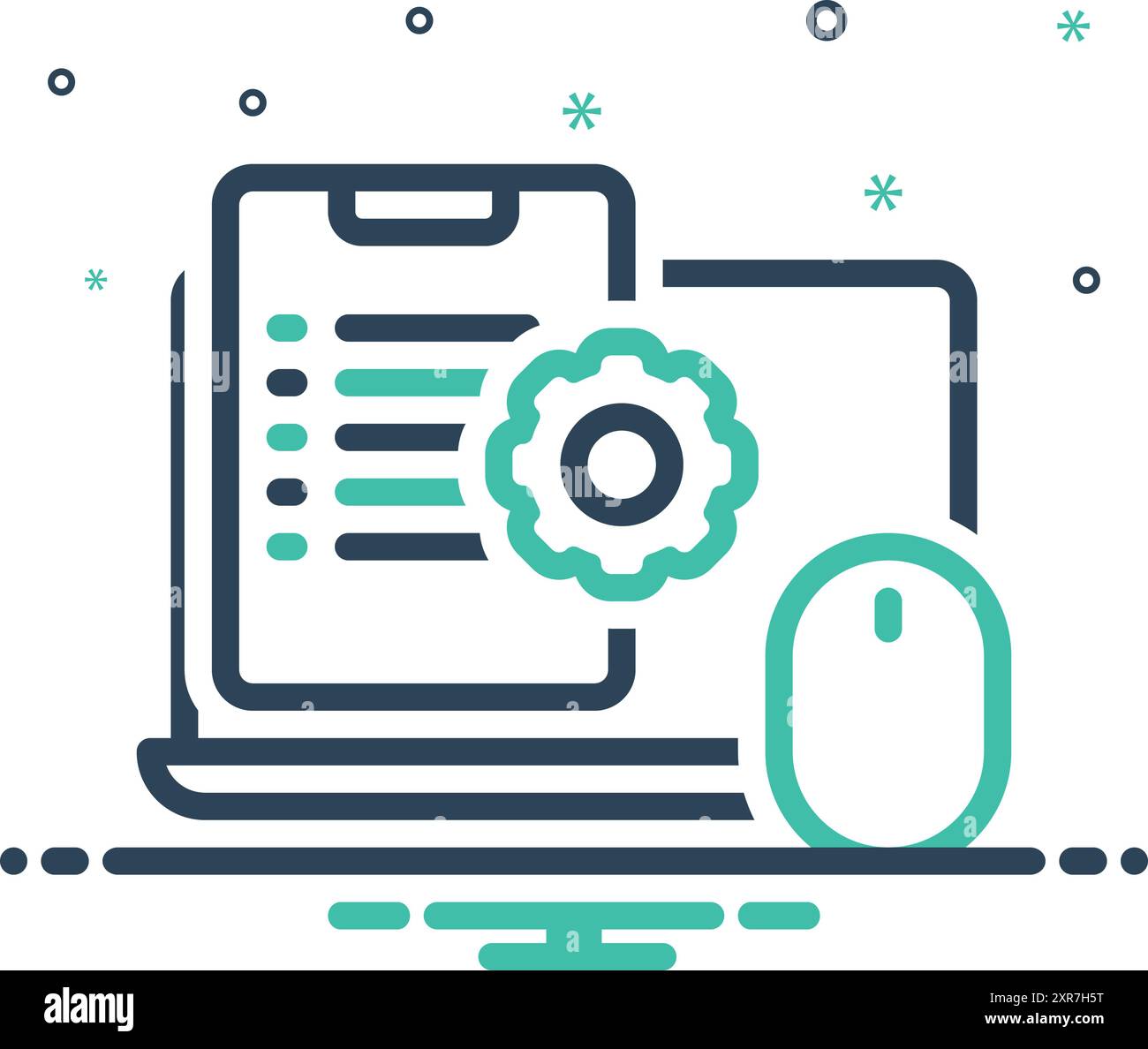 Icon for computer skill, computer Stock Vector Image & Art - Alamy