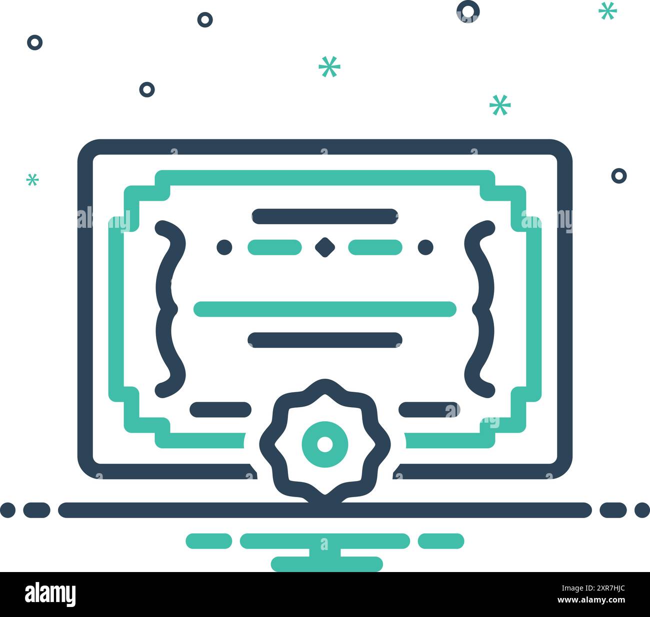 Icon for degree certificates, degree Stock Vector Image & Art - Alamy