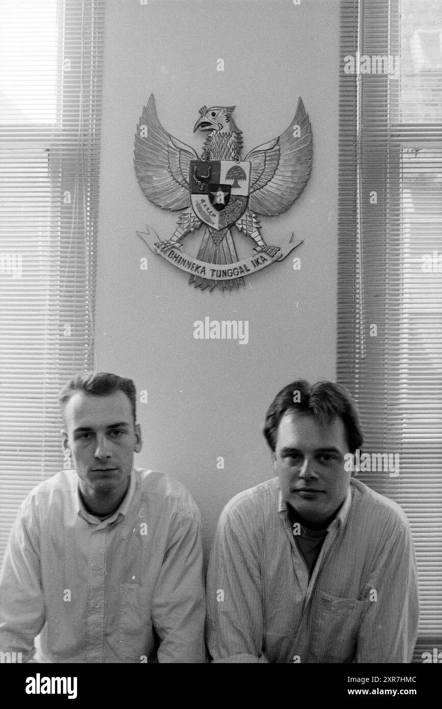 Merijn Visman study Indonesia, 28-01-1991, Whizgle Dutch News: Historic ...
