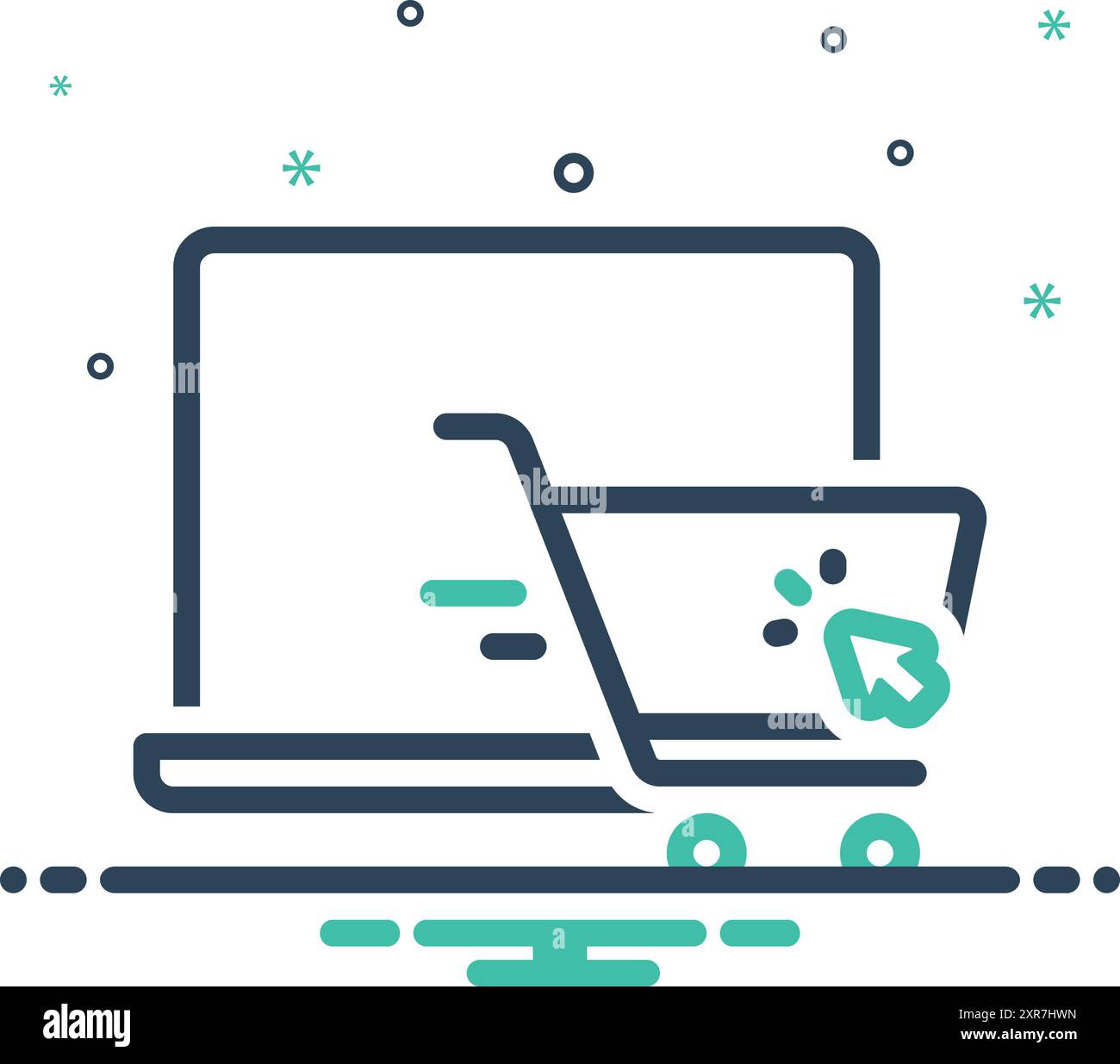 Shopping online browser Stock Vector Images - Alamy