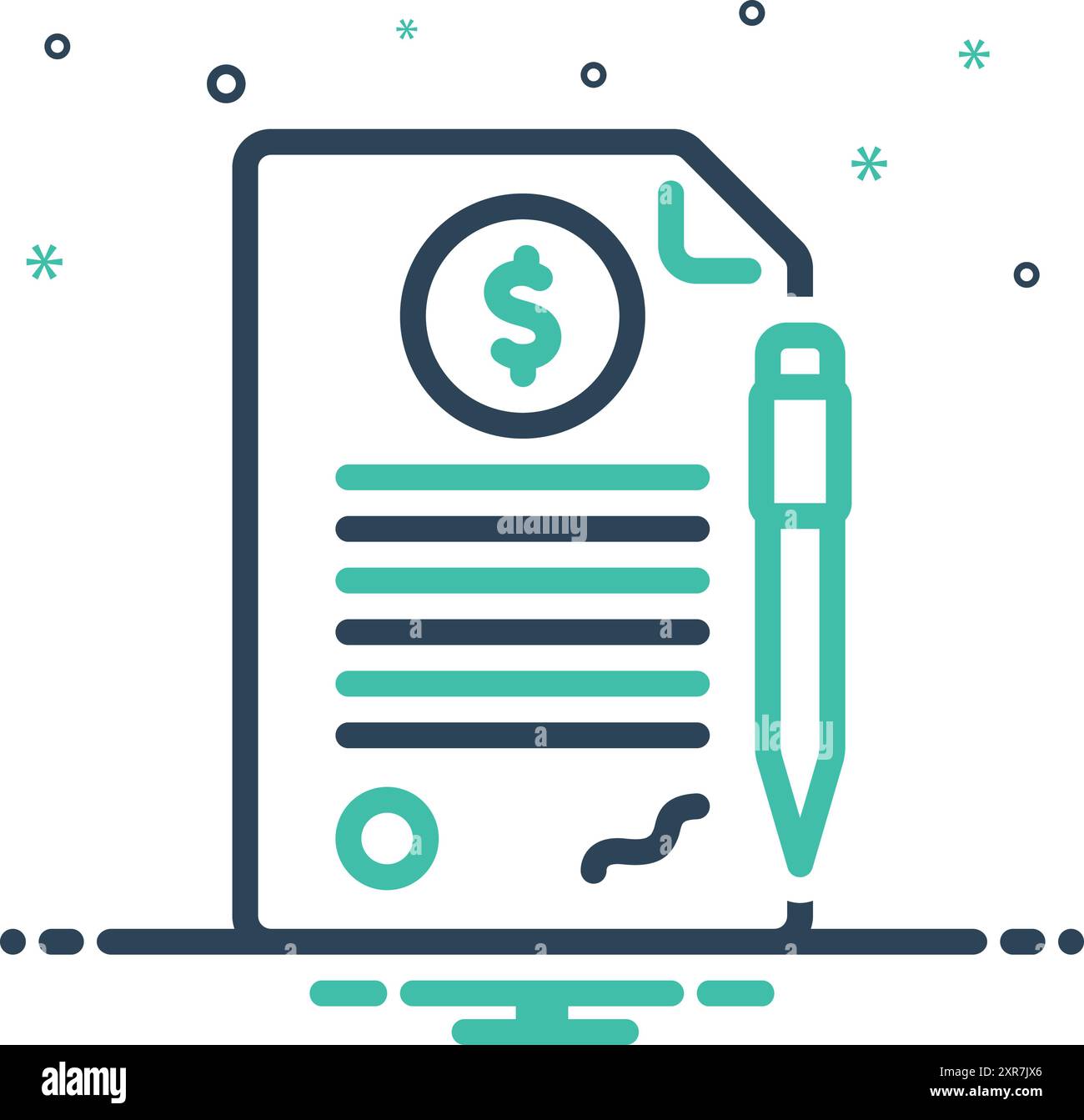 Icon for agreement Stock Vector Image & Art - Alamy