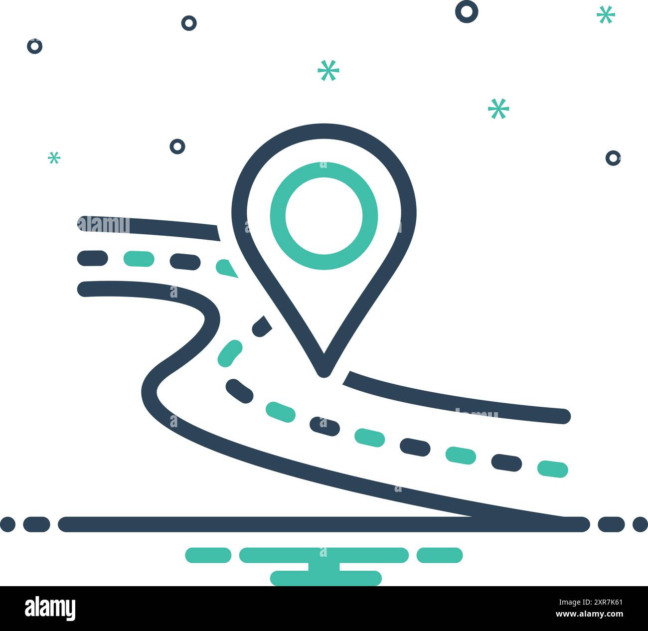 Icon for gps, thoroughfare Stock Vector Image & Art - Alamy