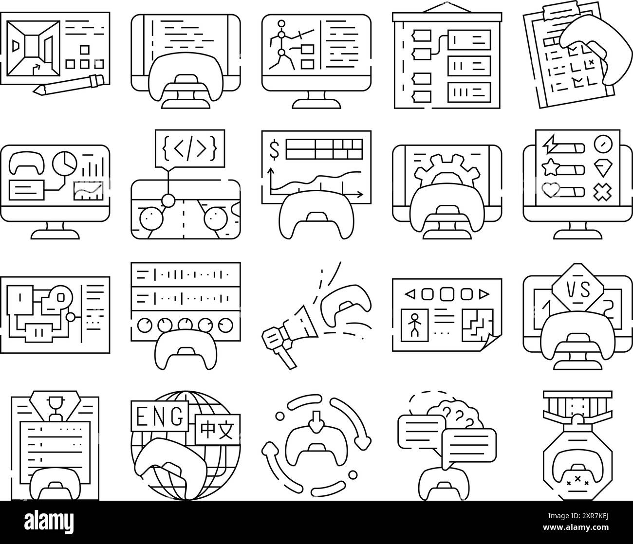 game development software icons set vector Stock Vector Image & Art - Alamy game development software icons set vector Stock Vector Image & Art - Alamy