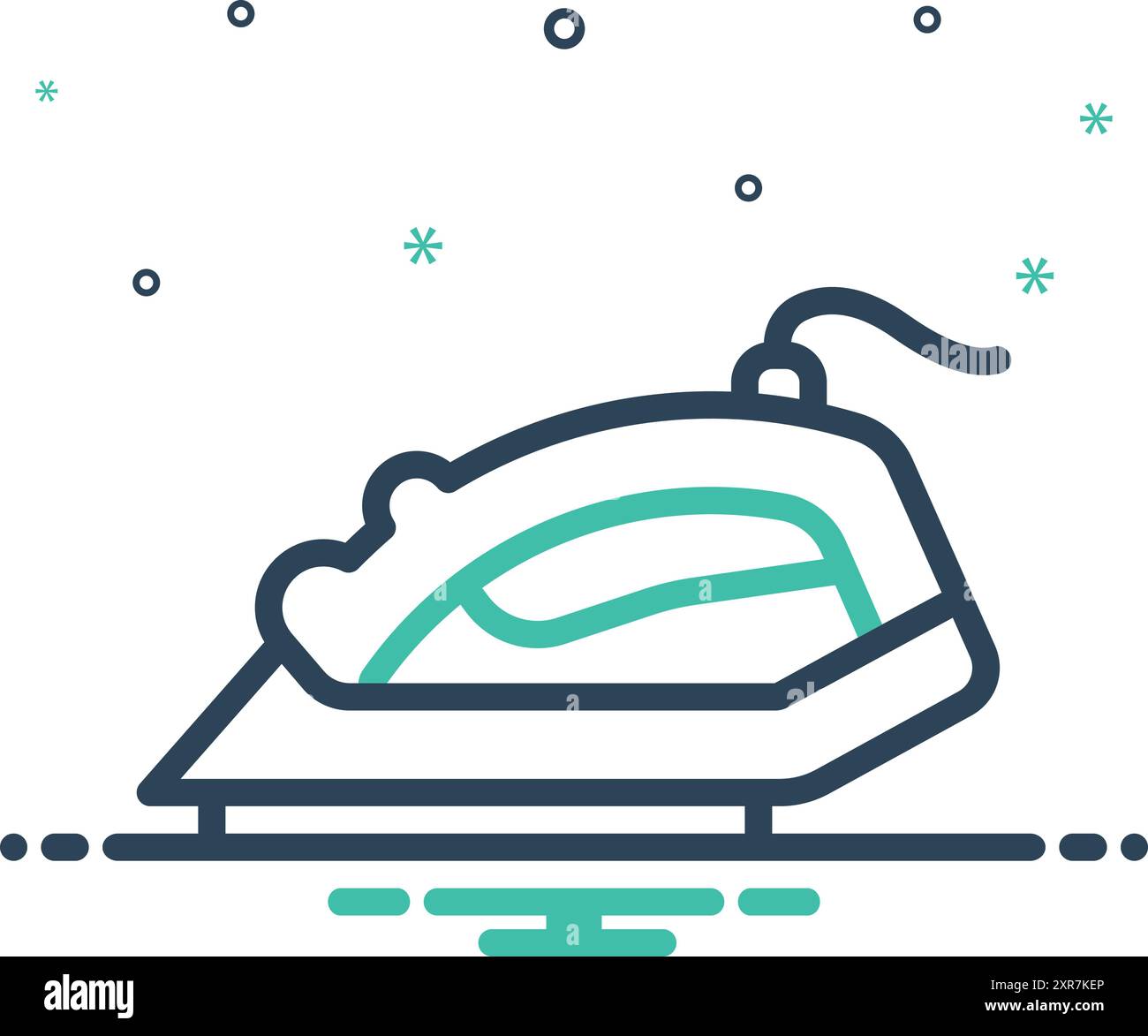 Cloth pressing Cut Out Stock Images & Pictures - Alamy