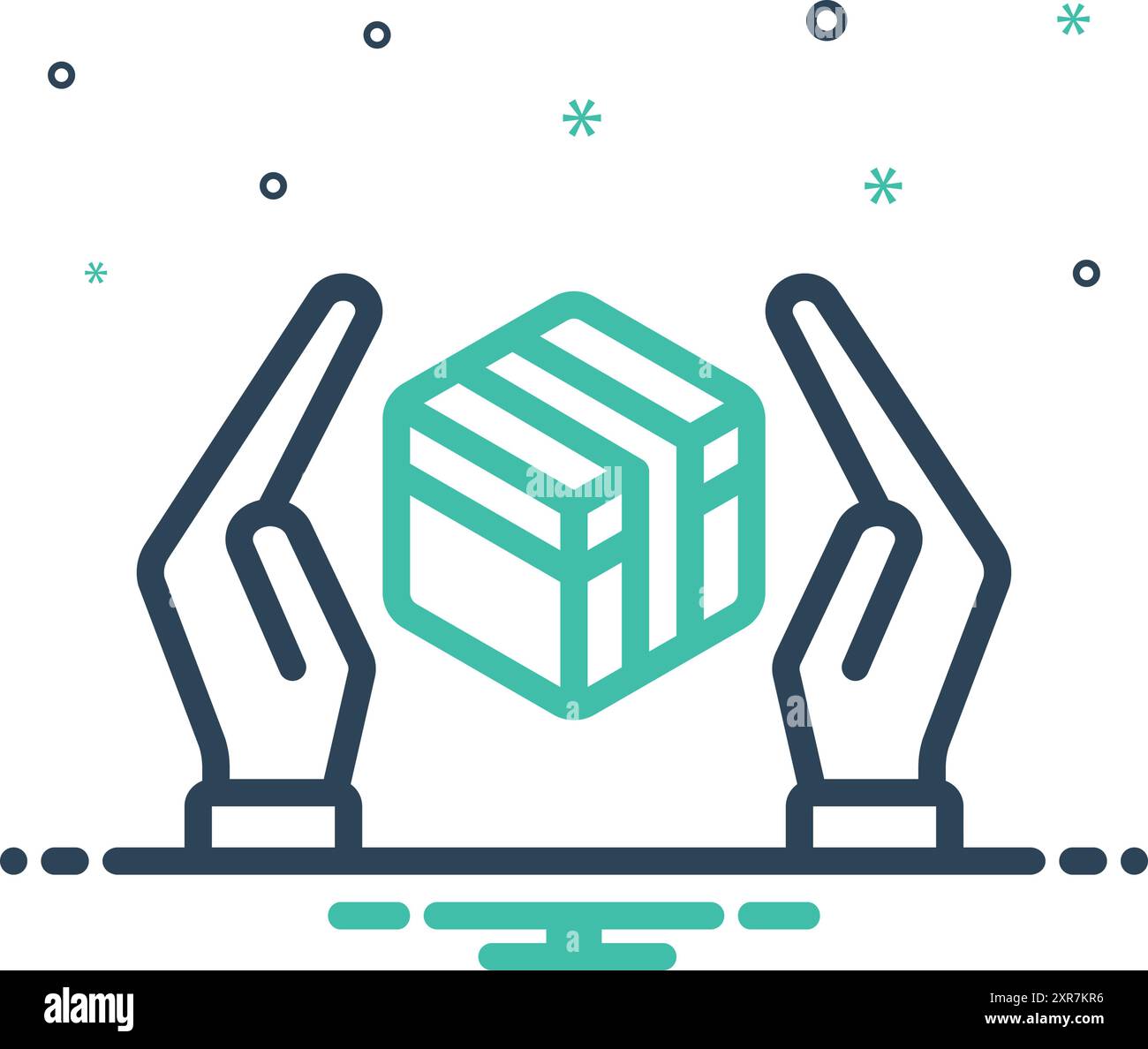 Icon for hand with care, hand care Stock Vector Image & Art - Alamy