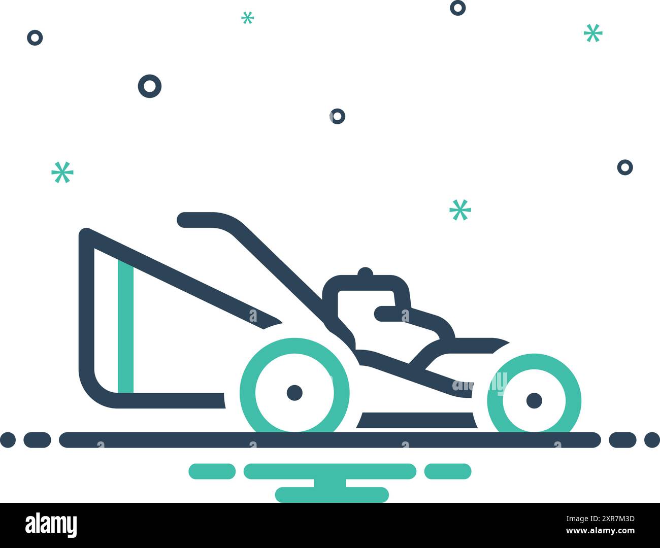 Icon for lawn mower, lawn Stock Vector Image & Art - Alamy