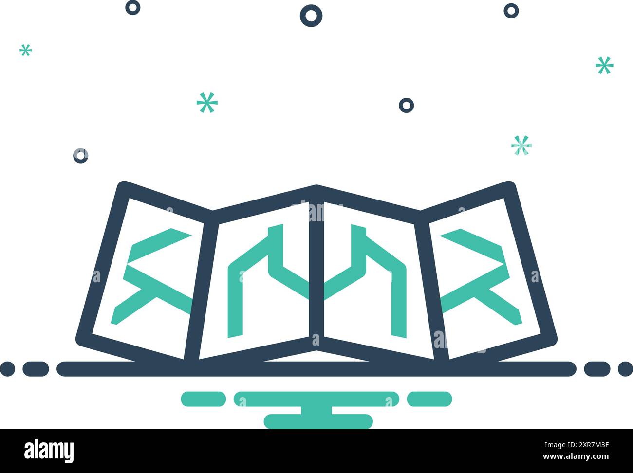 Icon for maps, landmark Stock Vector Image & Art - Alamy