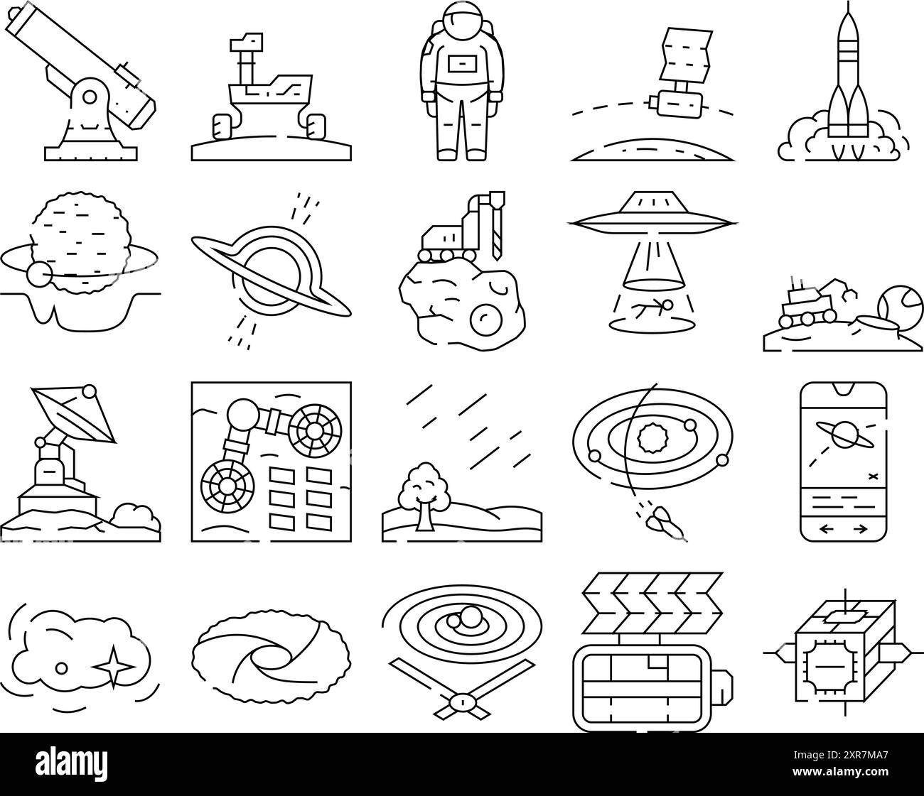 Spaceman planet earth abstract Black and White Stock Photos & Images ...