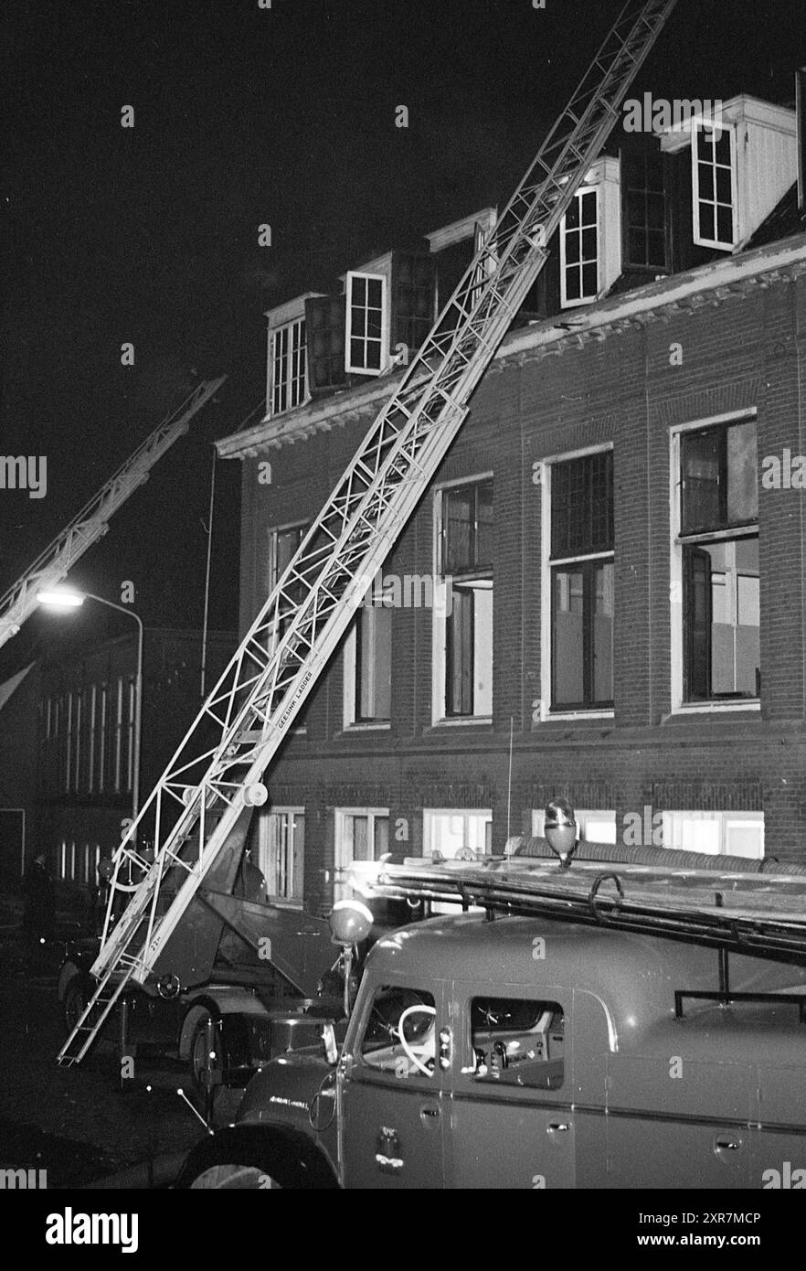 South Outside Spaarne, rubber factory, fires, fire brigade, Haarlem ...