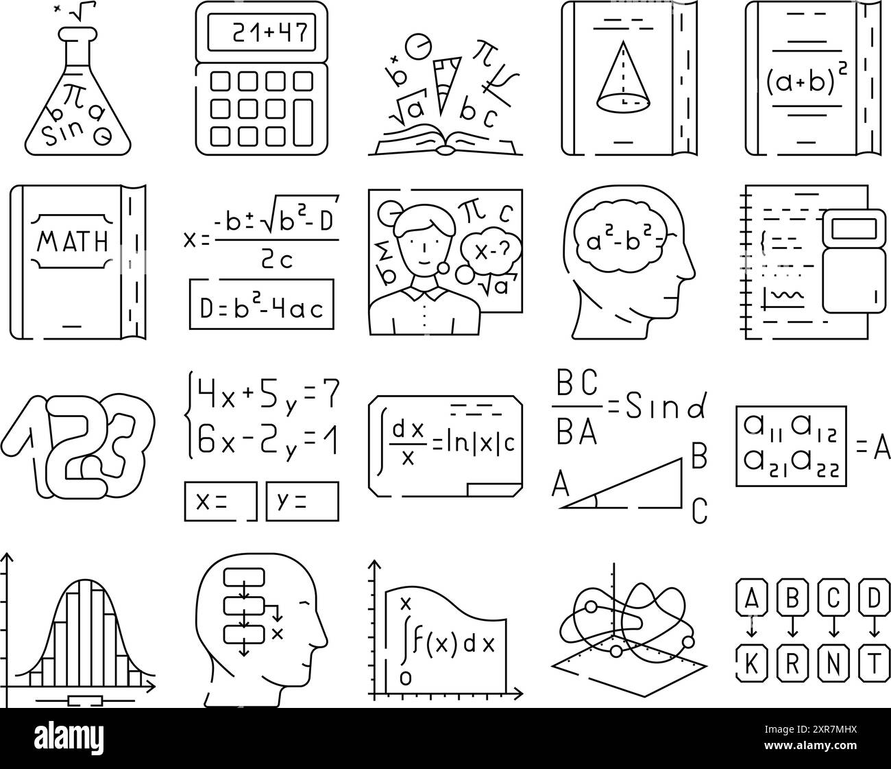 Complex math student college Black and White Stock Photos & Images - Alamy