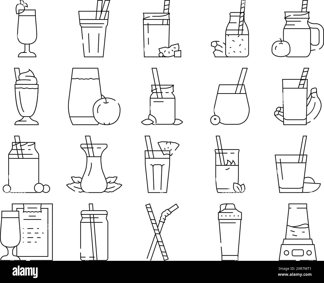 Banner fresh smoothie juice Black and White Stock Photos & Images - Alamy
