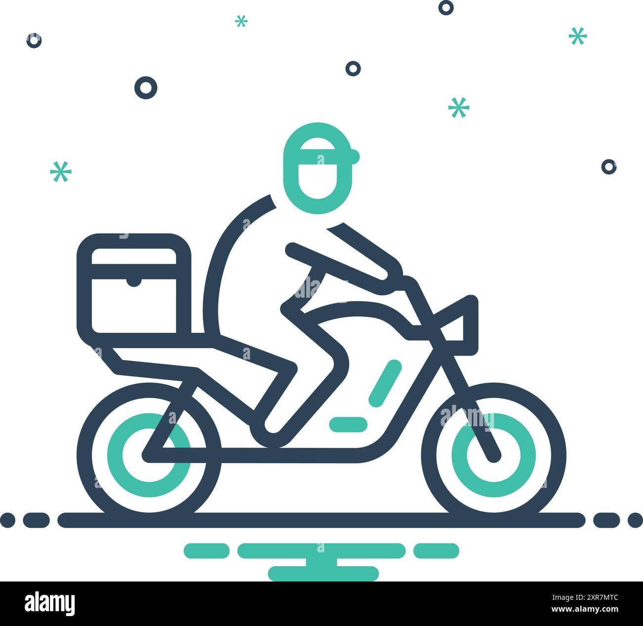 Dispatch rider vector vectors hi-res stock photography and images - Alamy