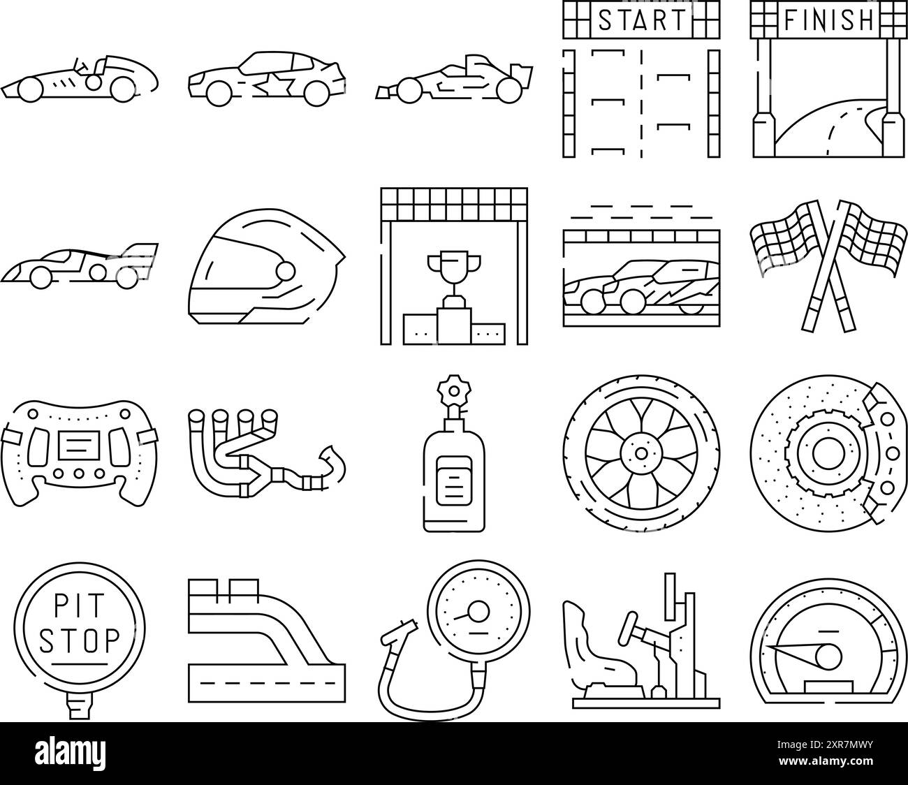 Luxury sport car night view Black and White Stock Photos & Images - Alamy