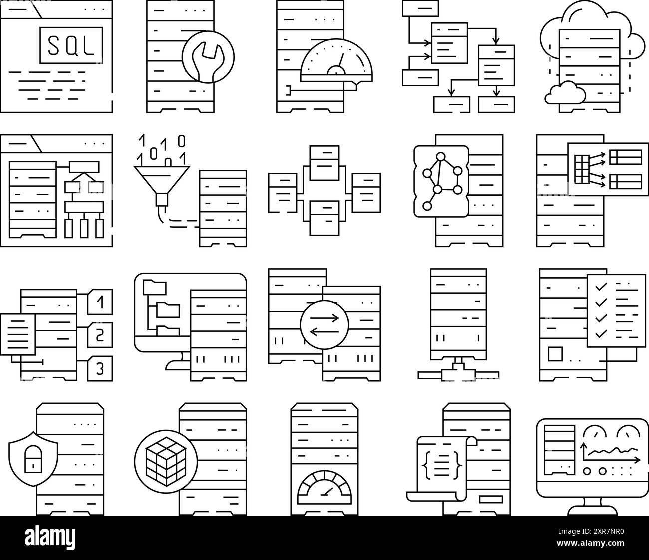 Database administrator Black and White Stock Photos & Images - Alamy