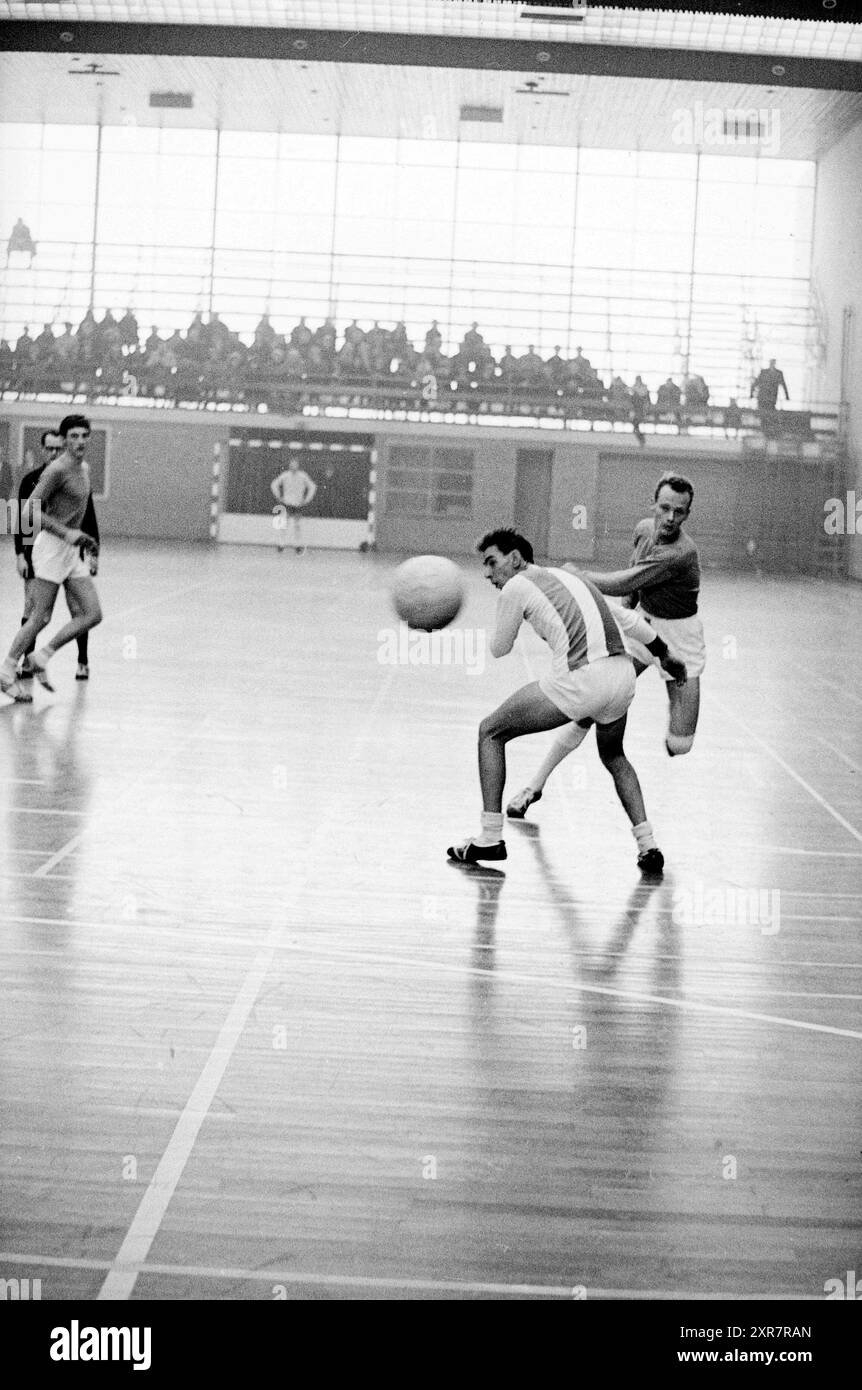 Men's handball match, Whizgle Dutch News: Historic Images Tailored for ...