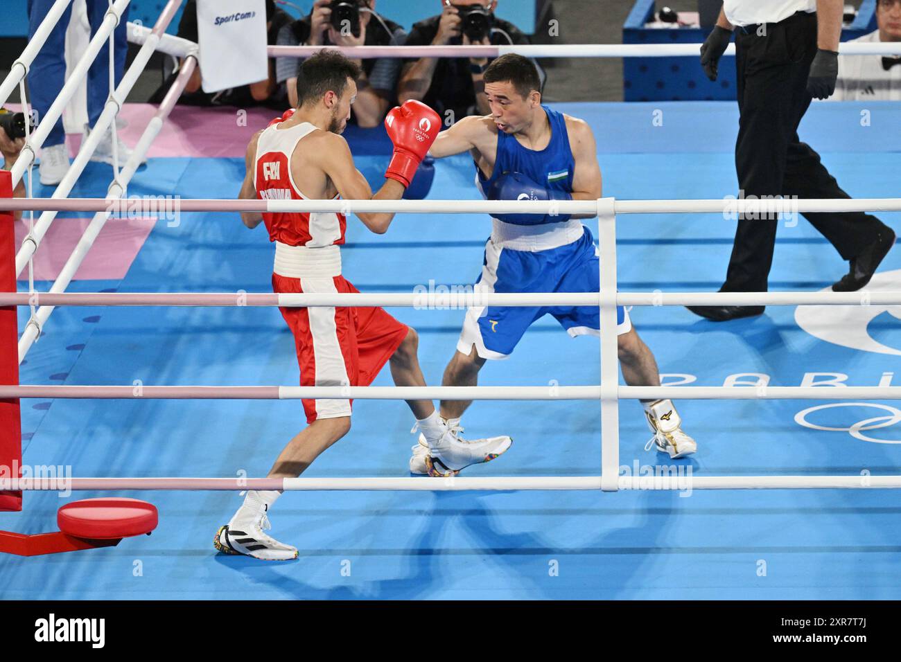 Billal Bennama (FRA) vs Hasanboy Dusmatov (UZB), Boxing, Men's 51kg ...
