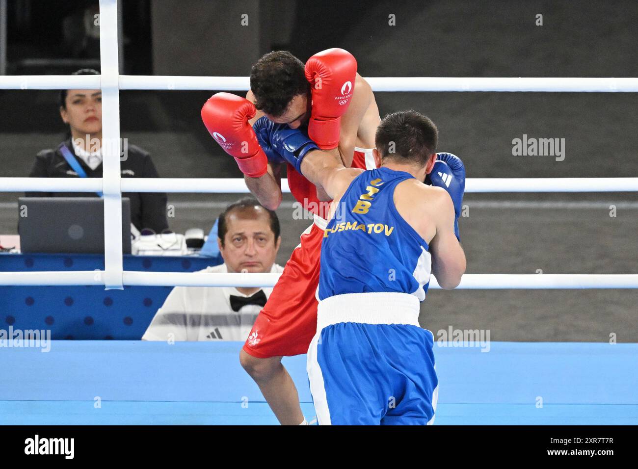 Billal Bennama (FRA) vs Hasanboy Dusmatov (UZB), Boxing, Men's 51kg ...