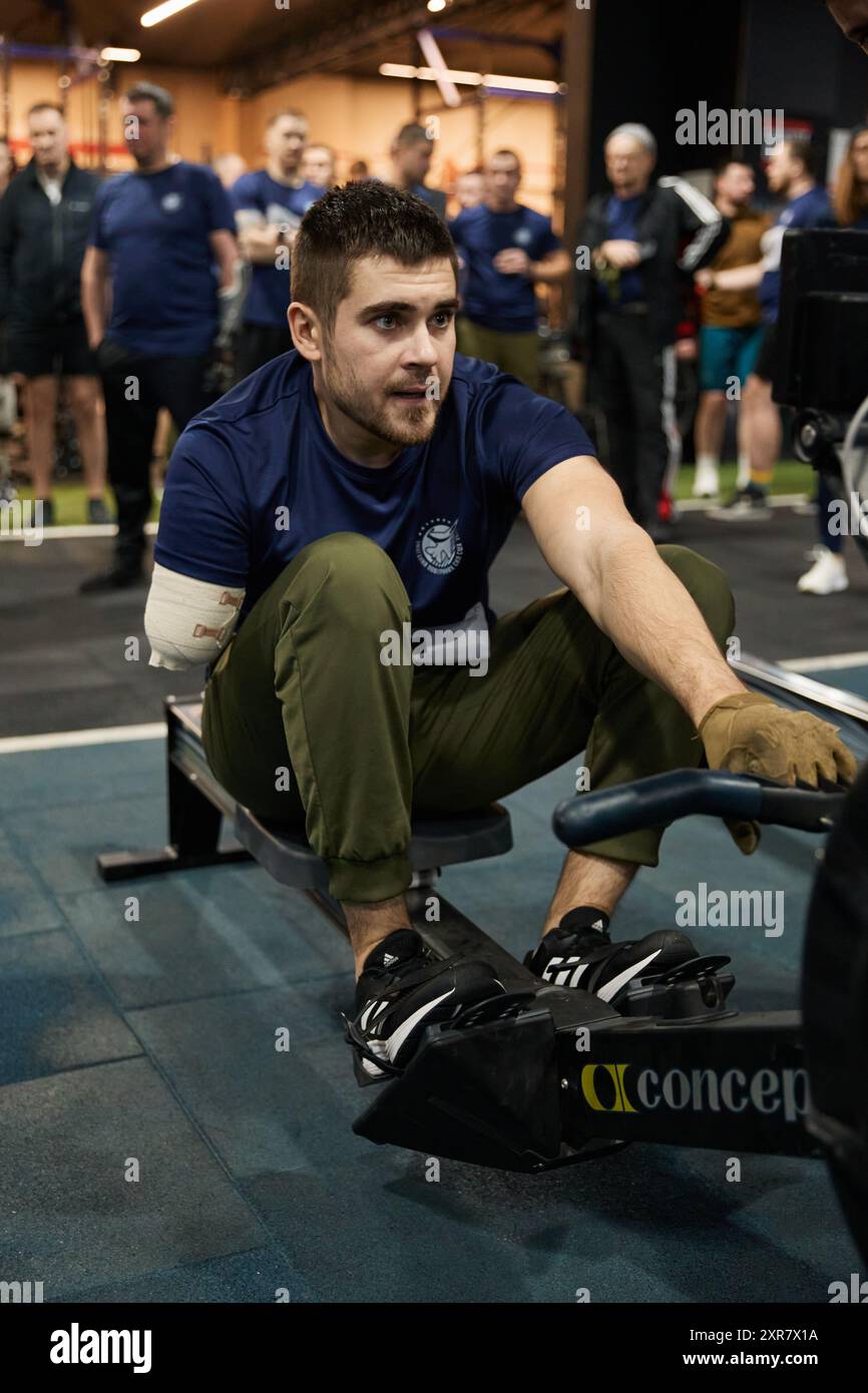 Row ergometer machine hi-res stock photography and images - Alamy