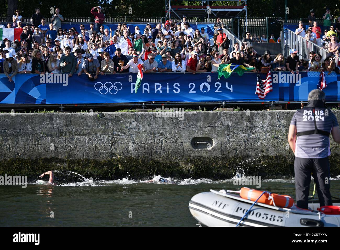 Paris, France. Credit: MATSUO. 9th Aug, 2024. General view of stadium ...