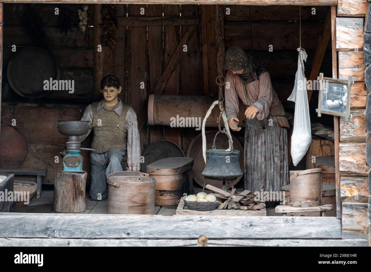 Batumi, Georgia - October 11, 2023: Historic workshop displaying ...
