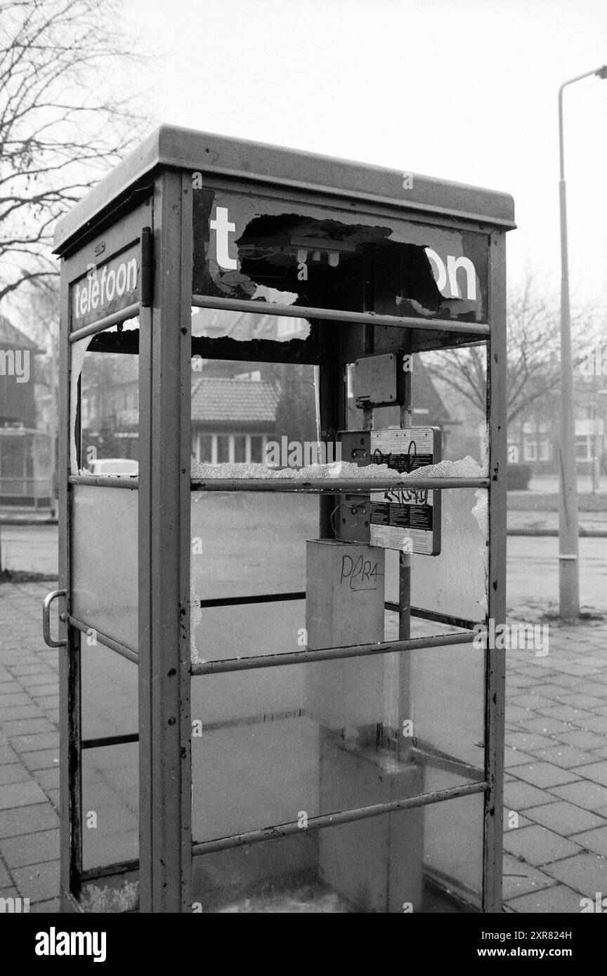 Blown up telephone booth hi-res stock photography and images - Alamy