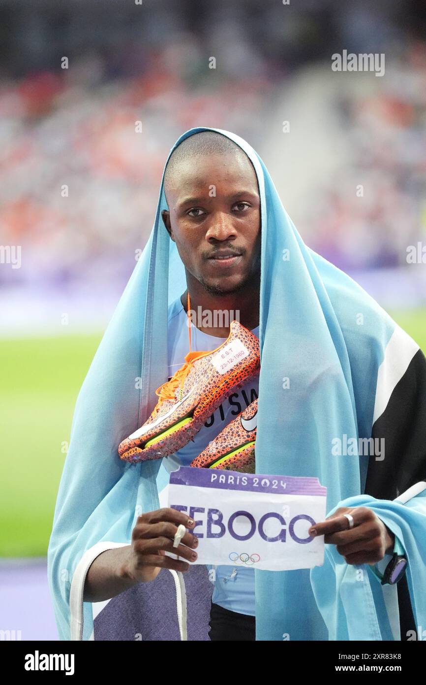 Letsile Tebogo (BOT) is the new olympic champion on 200m men during the ...