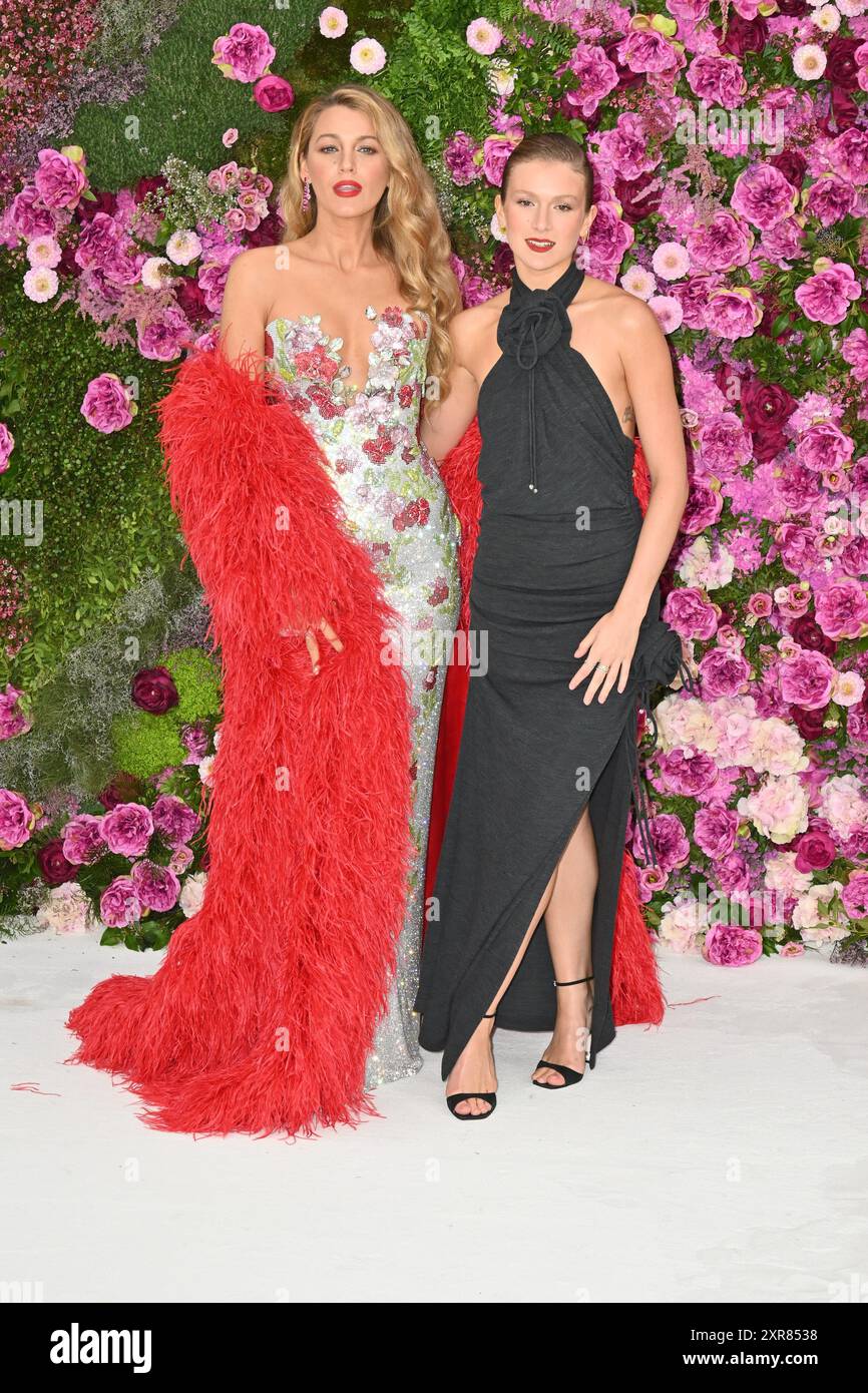 Harleston, UK. 08th Aug, 2024. London, UK - 8th August 2024Blake Lively ...