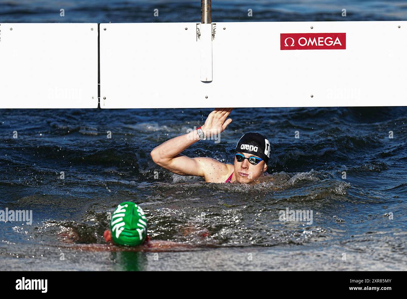 09 August 2024, France, Paris: Olympics, Paris 2024, swimming, open ...