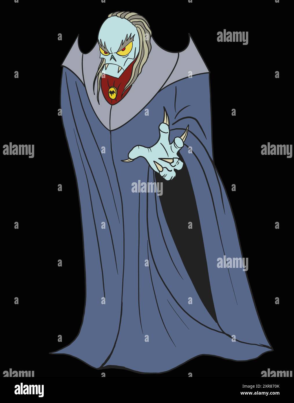 halloween monster ghoul ghost spook devil creature illustration Stock ...