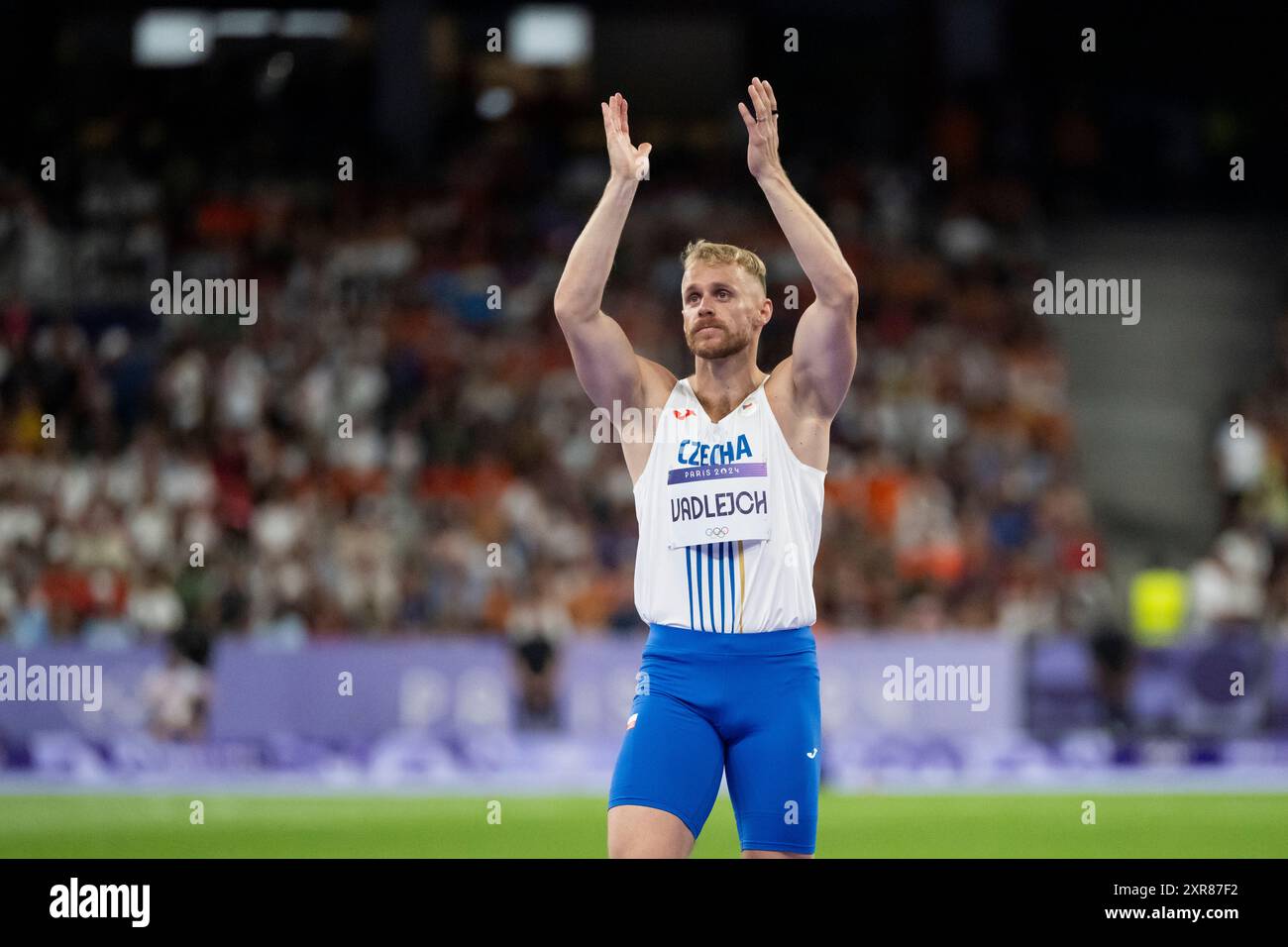 Jakub Vadlejch of Czech Republic competes during men's javelin throw ...