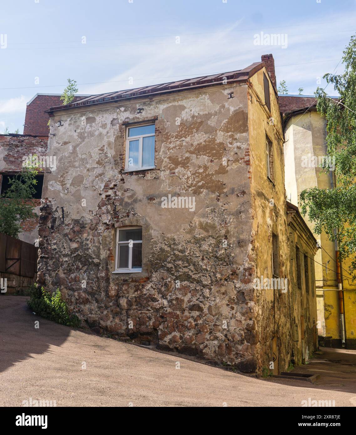 medieval residential building from the 16th century, preserved in urban ...