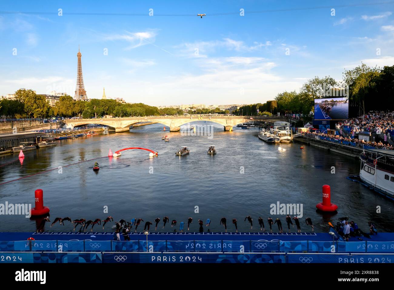 Marathon swimming 10km men hi-res stock photography and images - Alamy