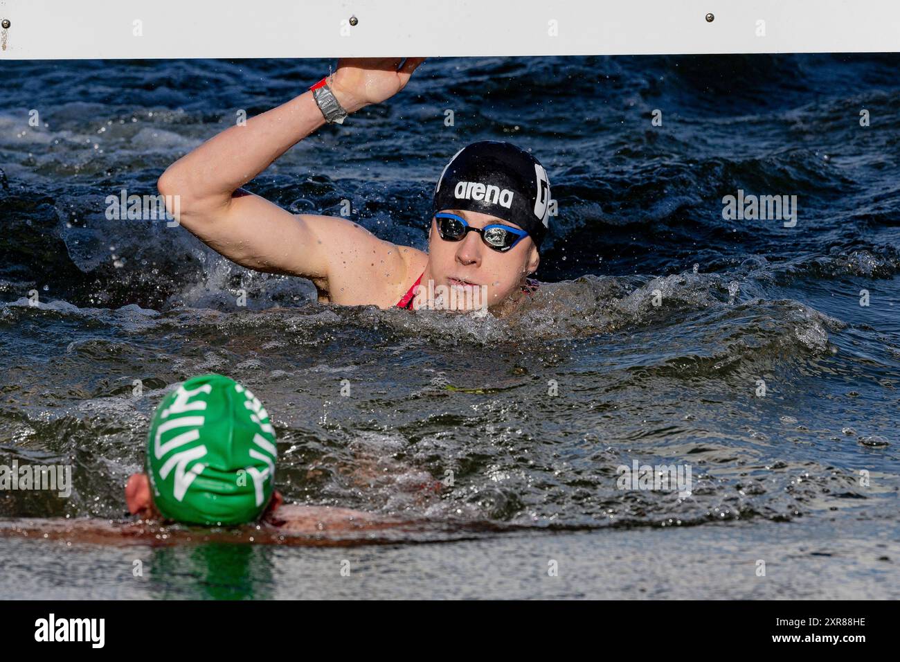 Oliver Klemet, GER beim Anschlag im Ziel gewinnt Silber FRA, Olympische ...