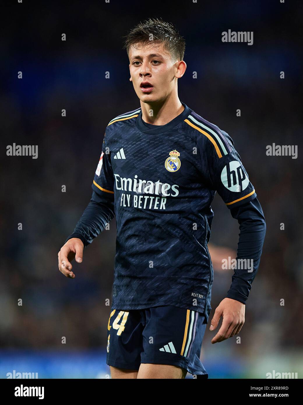 Arda Guler of Real Madrid CF looks on during the LaLiga EA Sports match ...