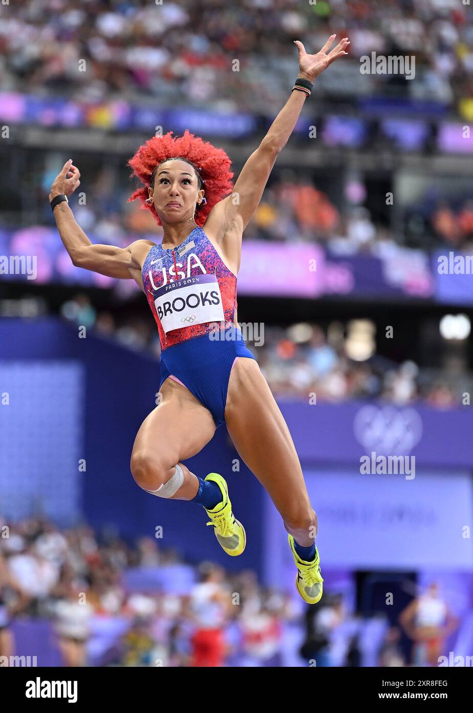 Paris, France. 9th Aug, 2024. Taliyah Brooks of the United States ...