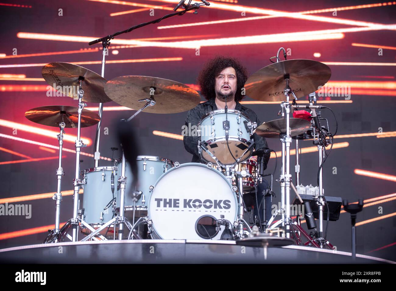 The Kooks performing at Festival Cruïlla, Barcelona 12 Jul 2024 ...