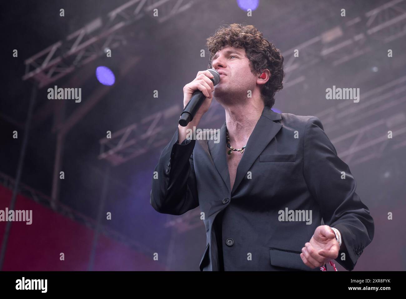 The Kooks performing at Festival Cruïlla, Barcelona 12 Jul 2024 ...