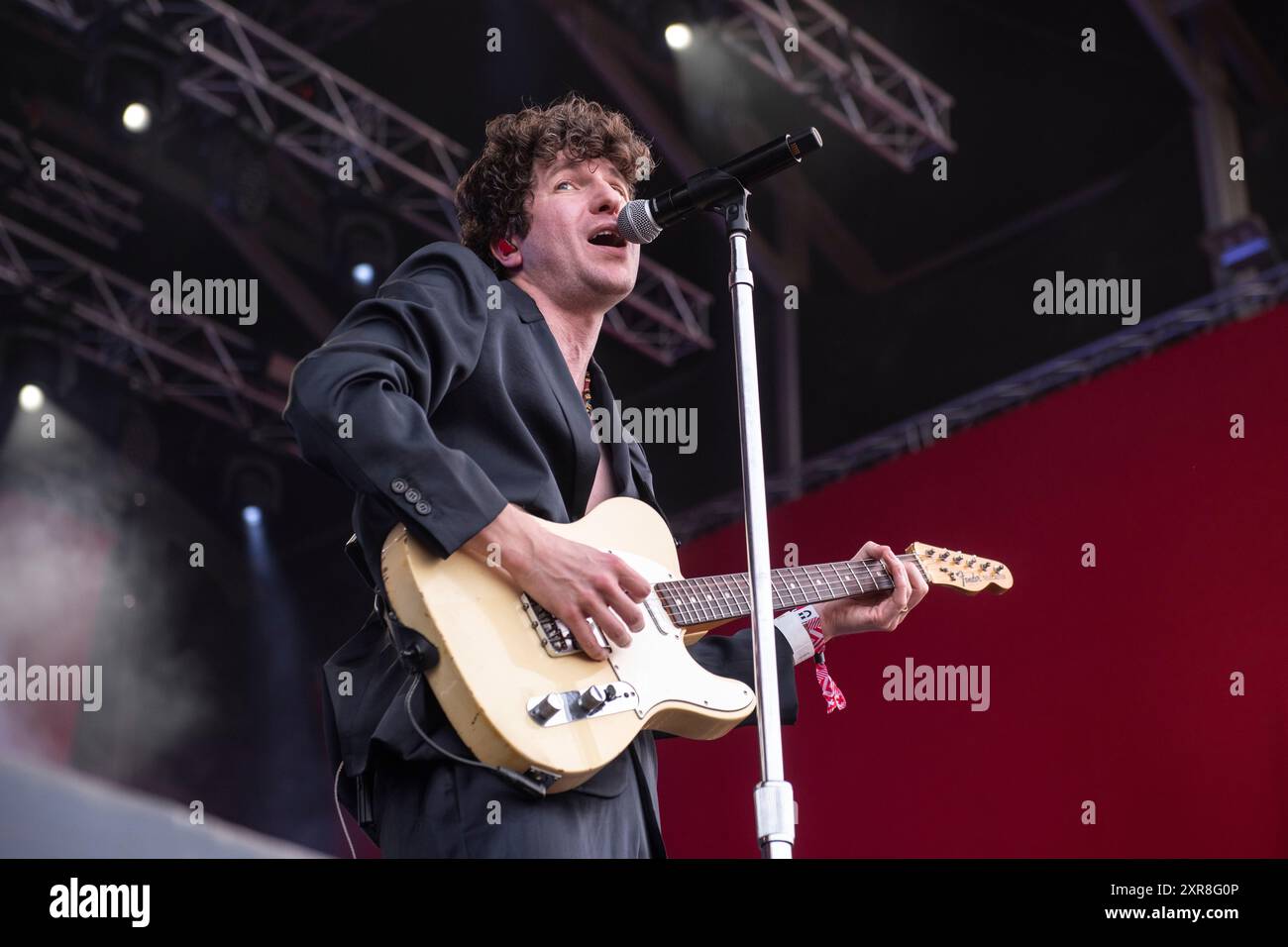 The Kooks performing at Festival Cruïlla, Barcelona 12 Jul 2024 ...