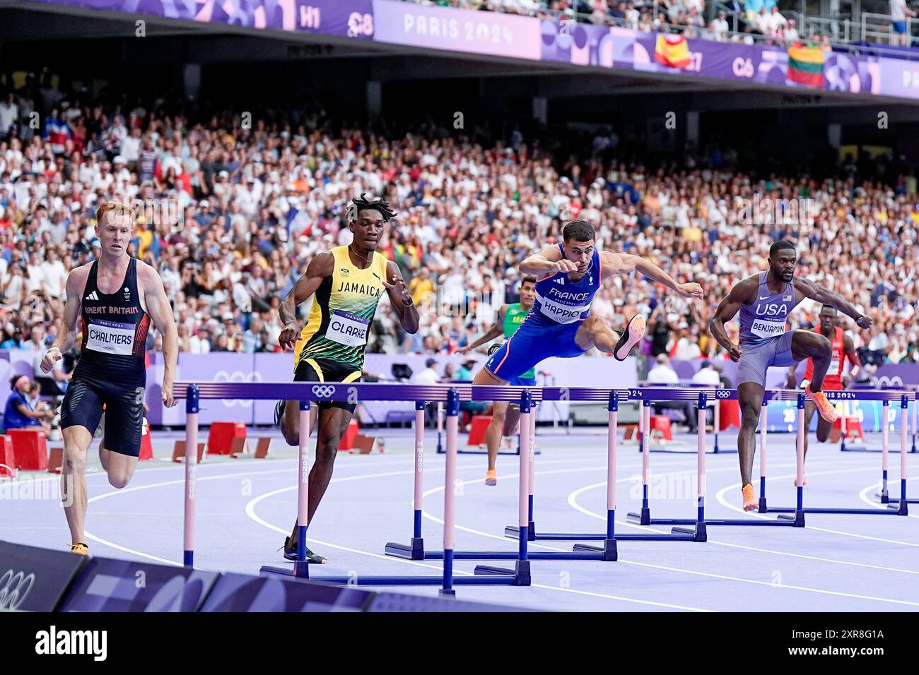 Paris, France. 07th Aug, 2024. PARIS, FRANCE - AUGUST 7: L-R) Alastair ...