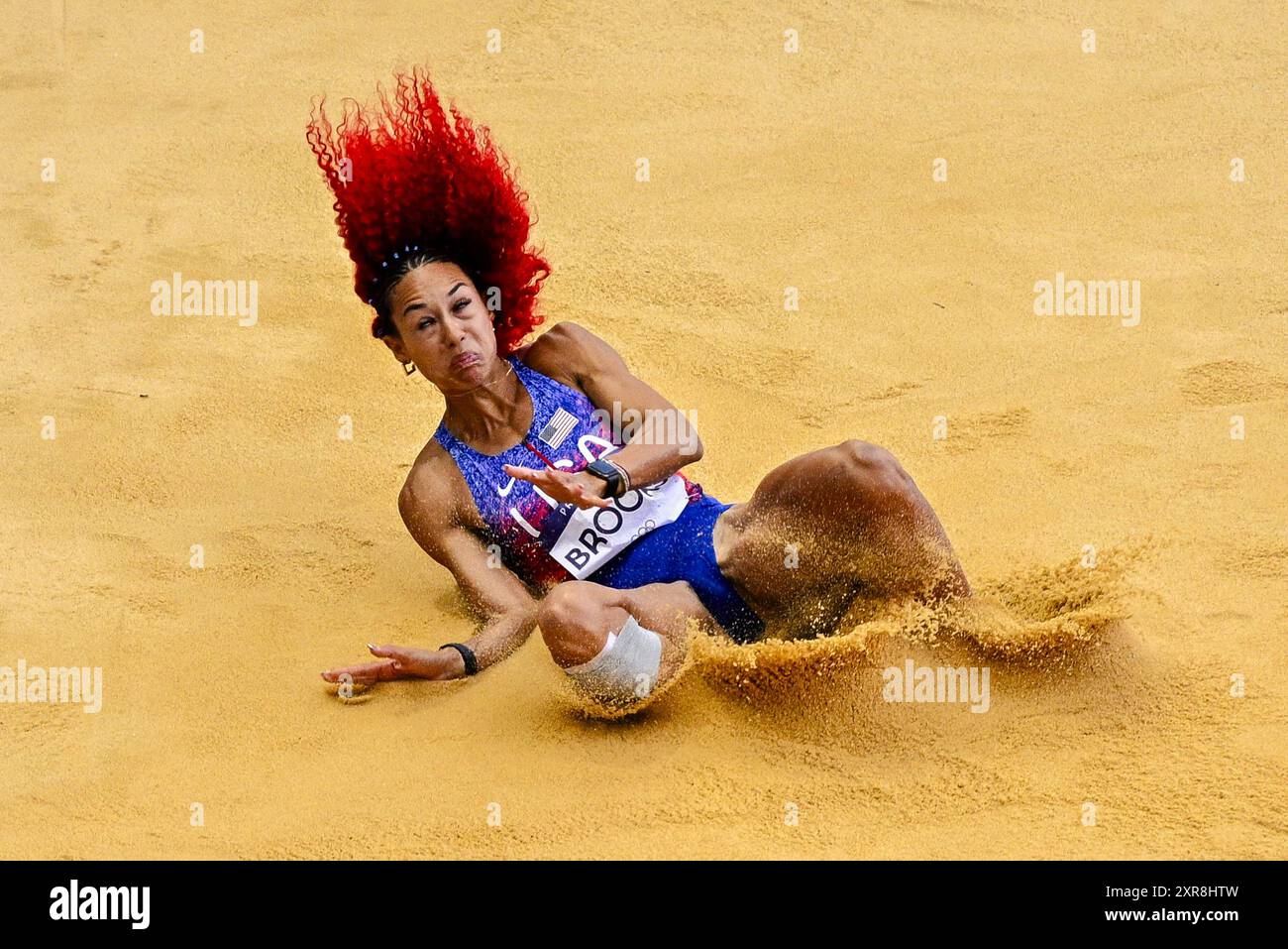 Paris, France. 09th Aug, 2024. US' Taliyah Brooks pictured in action ...